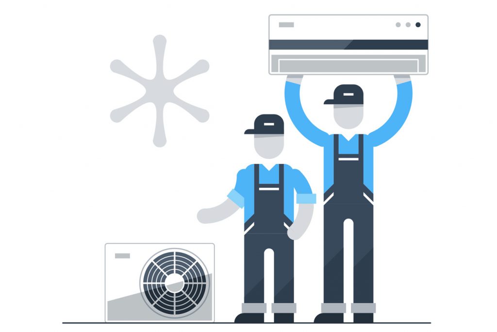 Standard Back-to-Back Installation 1.7-4.9kW – Melbourne Heating & Cooling